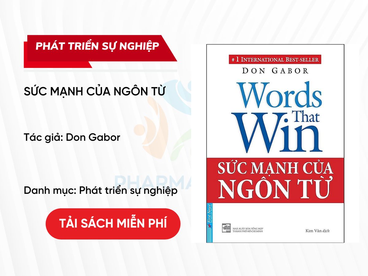 Tải miễn phí PDF Sức Mạnh Của Ngôn Từ - Don Gabor